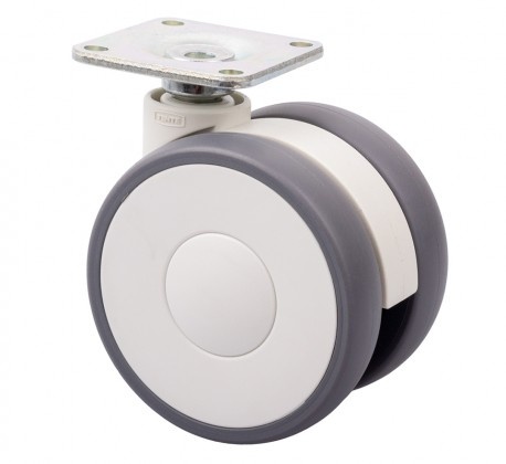 TENTE kolečko Linea 65mm/70 kg | bez brzdy sv.šedá